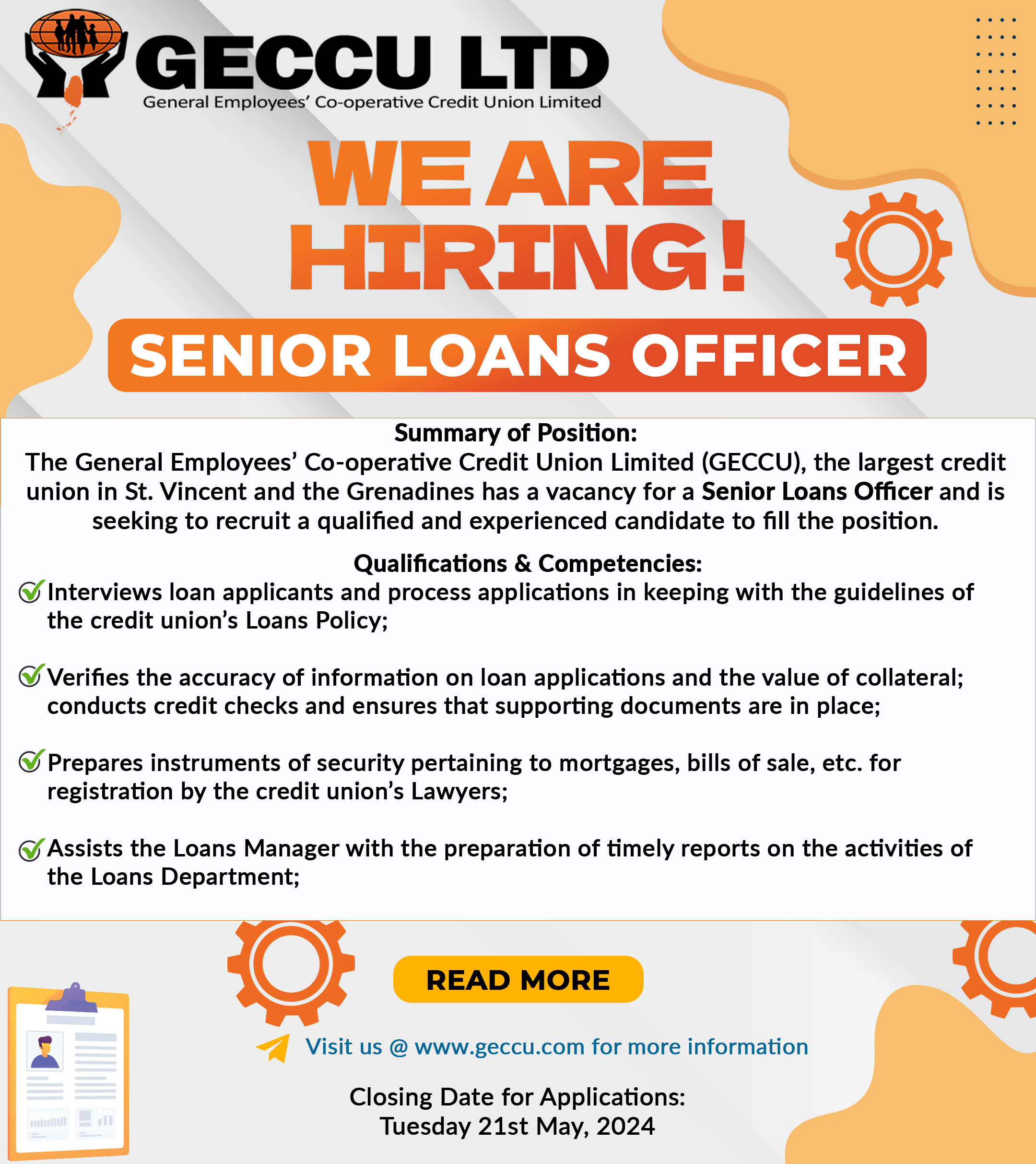 Career Opportunities – GECCU